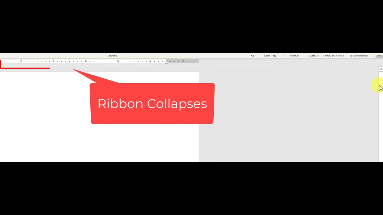 Pin Classic Ribbon to Toolbar in Word for PC - YouTube