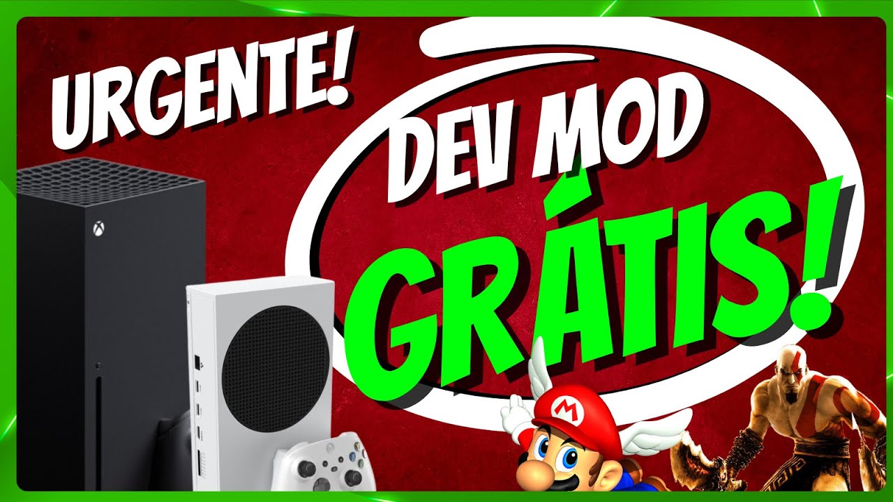 DEV MOD de GRAÇA para XBOX SERIES/X e ONE! #xboxseriess #devmode - YouTube