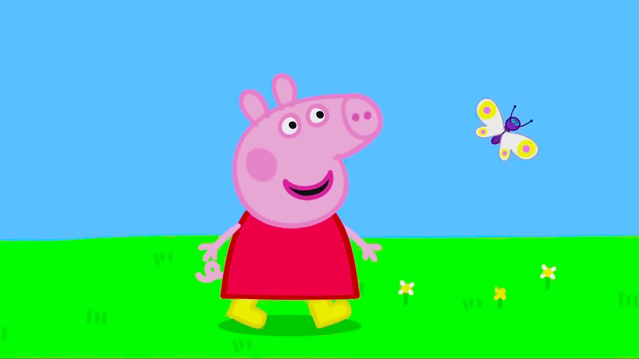 Peppa Pig English Season 1 Episode 17 Frogs And Worms And Butterflies 🐷 ...