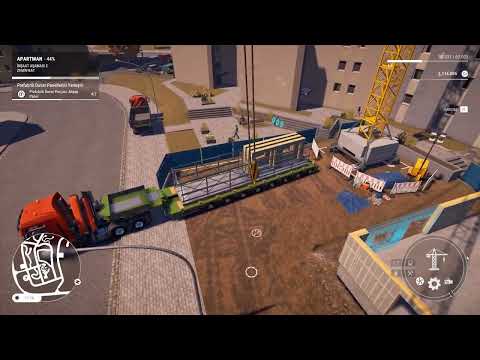 CONSTRUCTİON SİMULATOR 2022 LİEBHERR# KULE#VİNÇ#