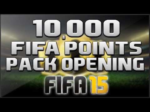 10,000 FIFA POINTS - FIFA 15 PACKING OPENING! - AUGEROOOO SURPRISE ...