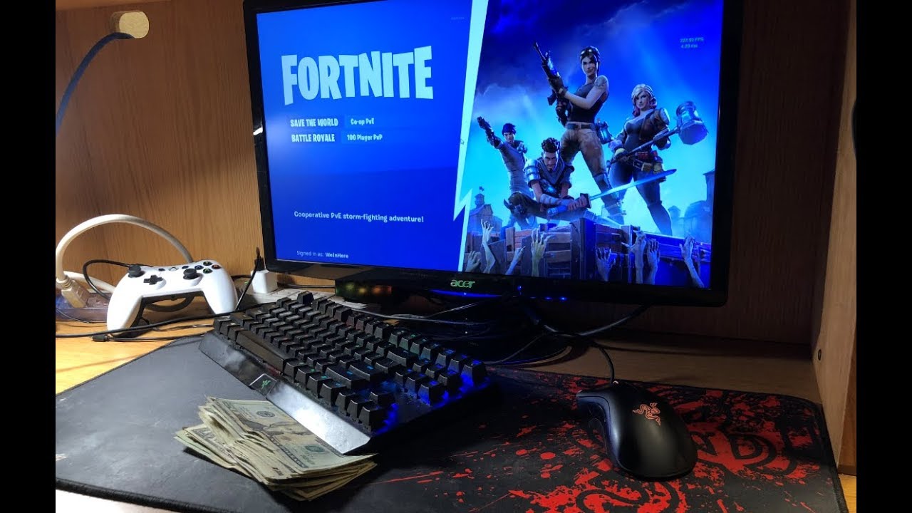 College Room Tour/Gaming Setup - YouTube