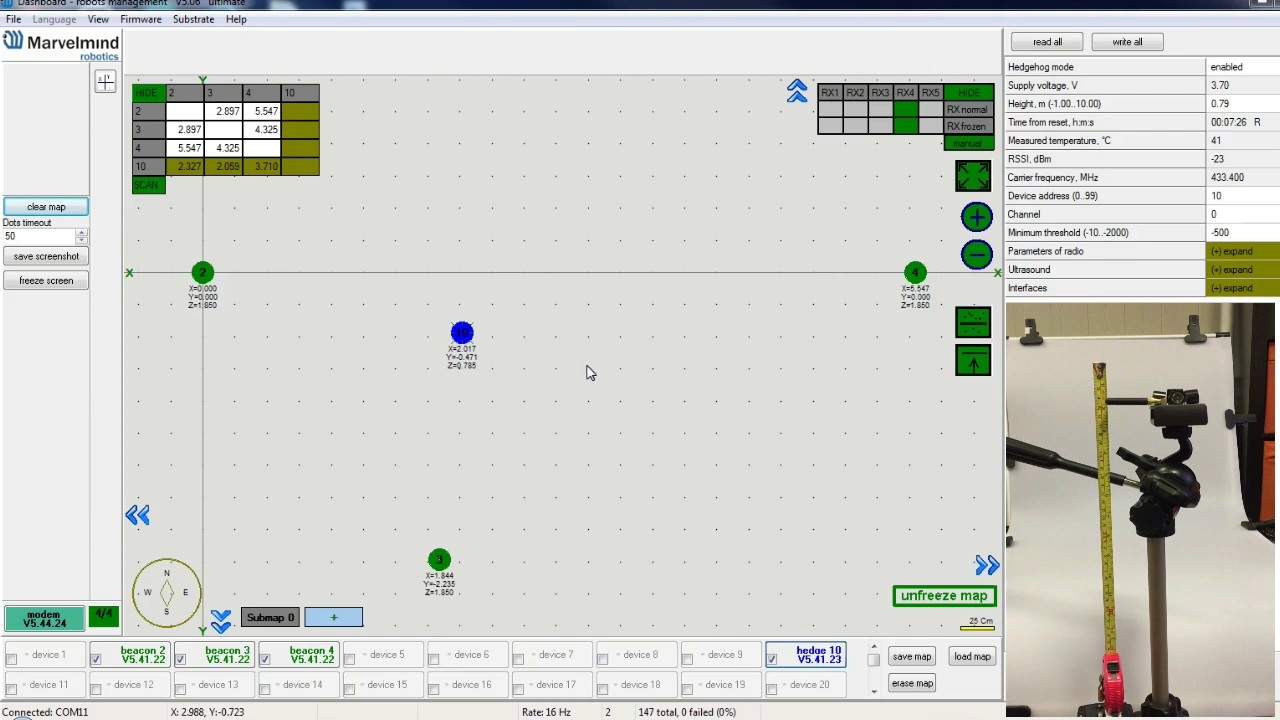 Demo: precise height tracking - YouTube