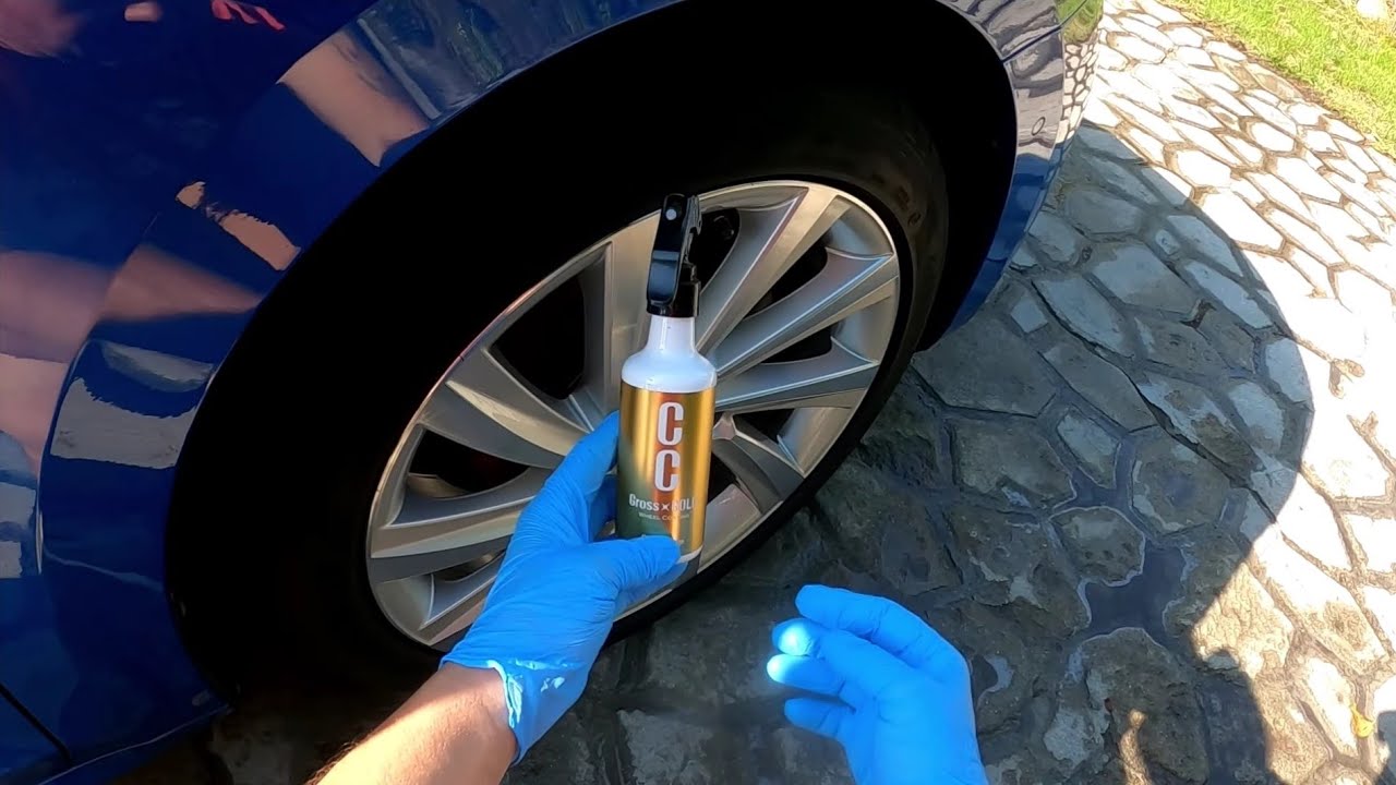 #Prostaff Wheel Coating Spray👉CC Gross Gold - YouTube