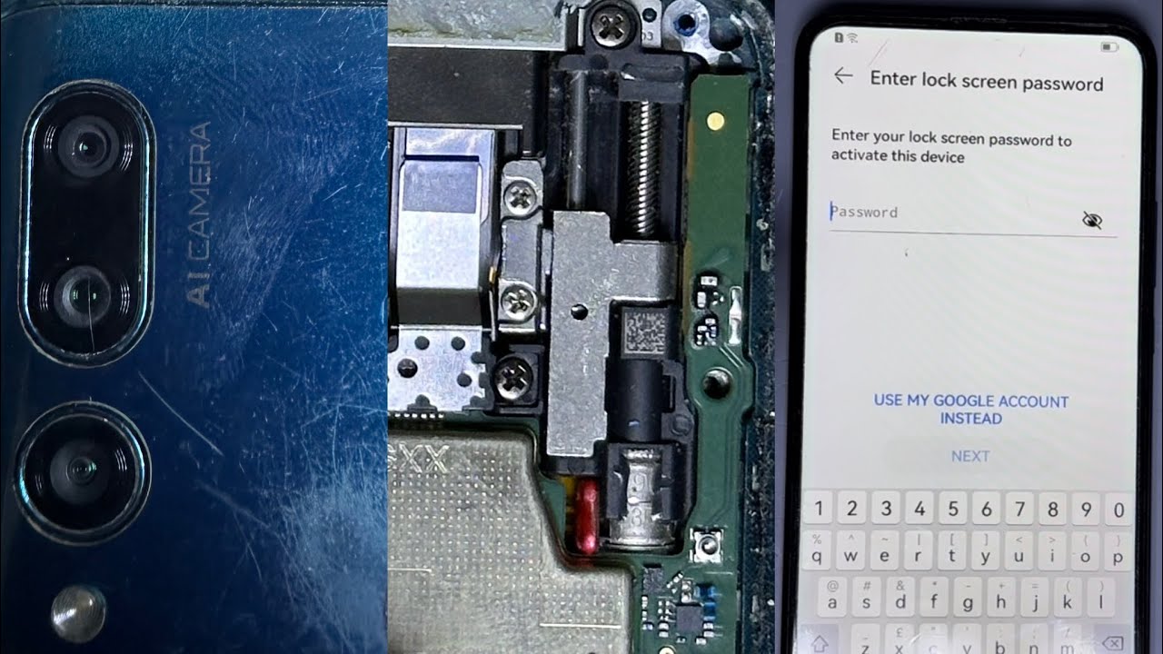 Huawei Y9 Prime 2019 FRP EDL test point With Unlock Tool - YouTube