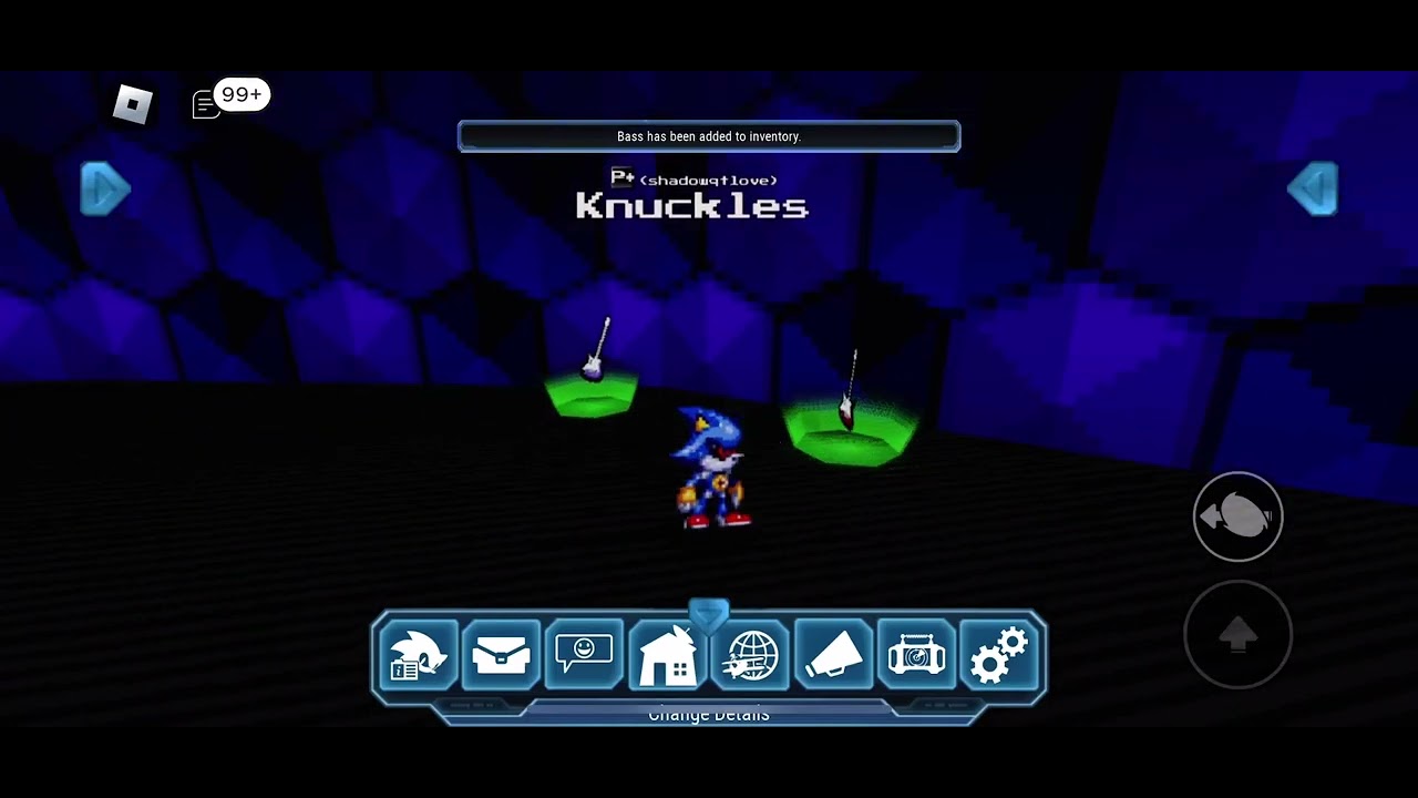 Roblox: Sonic Projector: RP; finding Bass award - YouTube