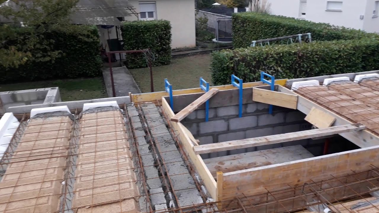 Comment faire le ferraillage d'un plancher, plancher hourdis, - YouTube