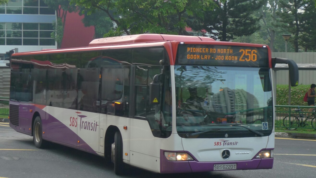 SBS Transit Bus Service 256, SG5354J (Full Trip) - YouTube