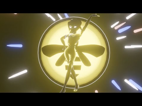[Miraculous Ladybug Transformation] Queen Bee 3D NEON version [FAN MADE ...