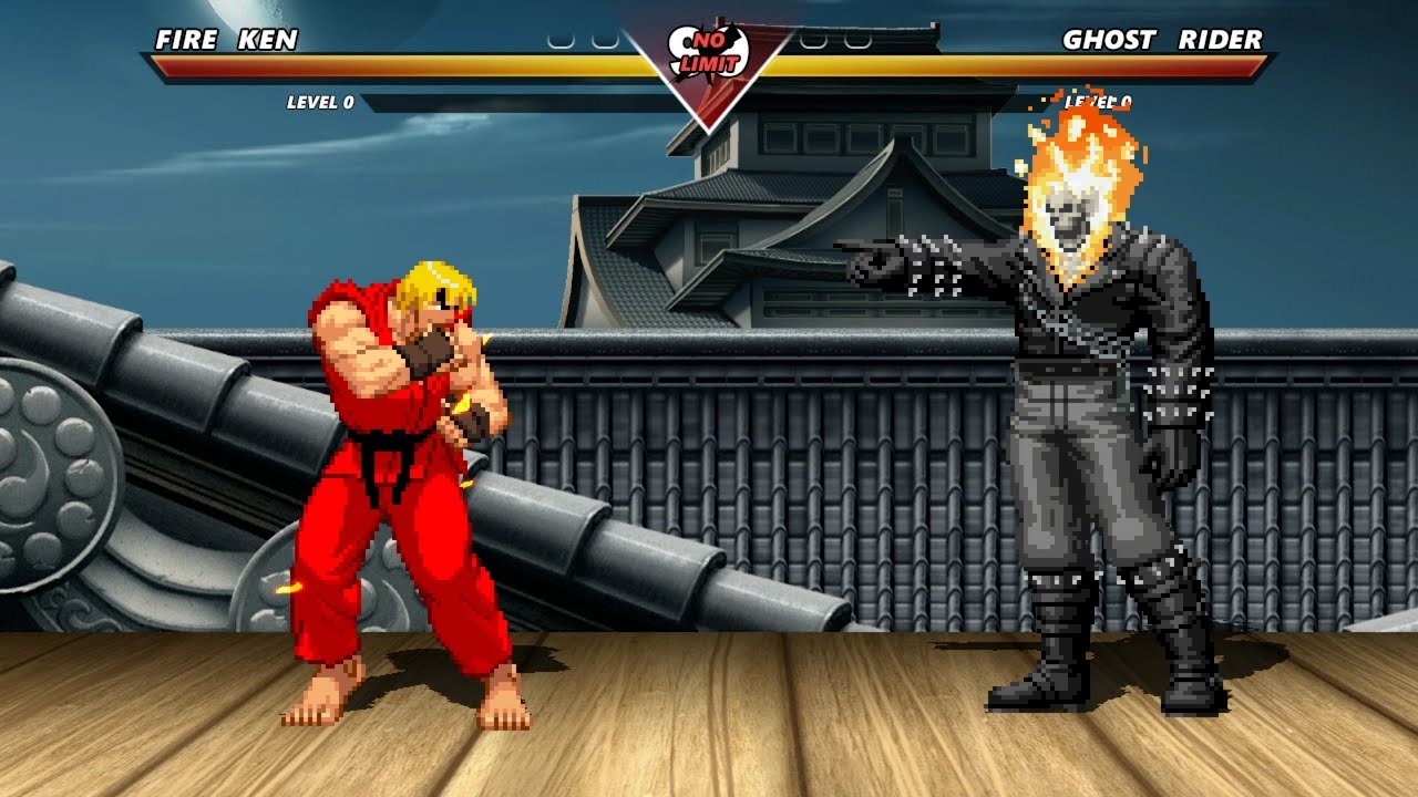 FIRE KEN vs GHOST RIDER - Highest Level Insane Fight‼️ - YouTube