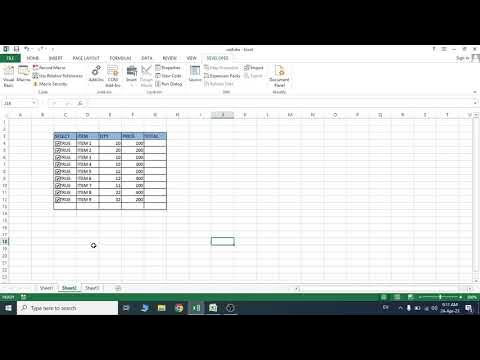 Excel sheet kaise banaye..😊 - YouTube