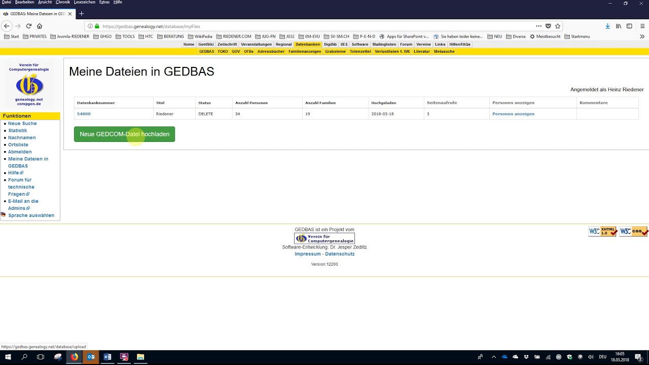 GHGO Daten Online 5 - YouTube