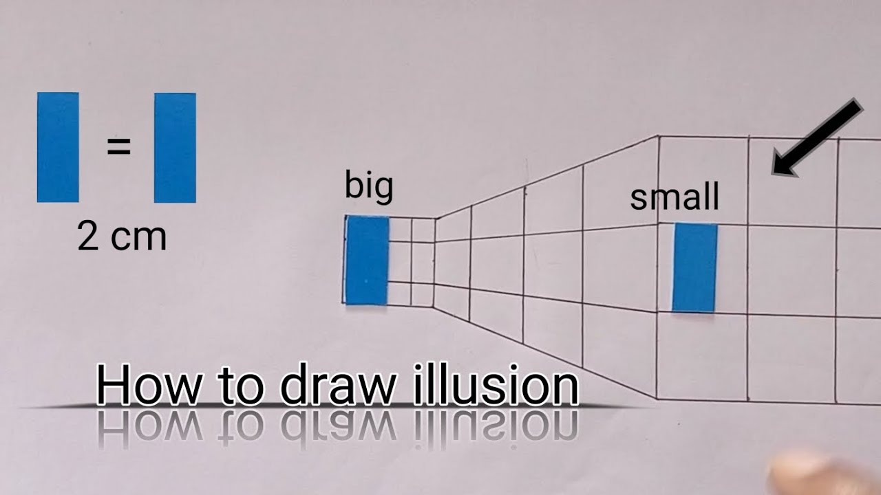 how to draw illusion | illusion art drawing | illusion tutorials - YouTube