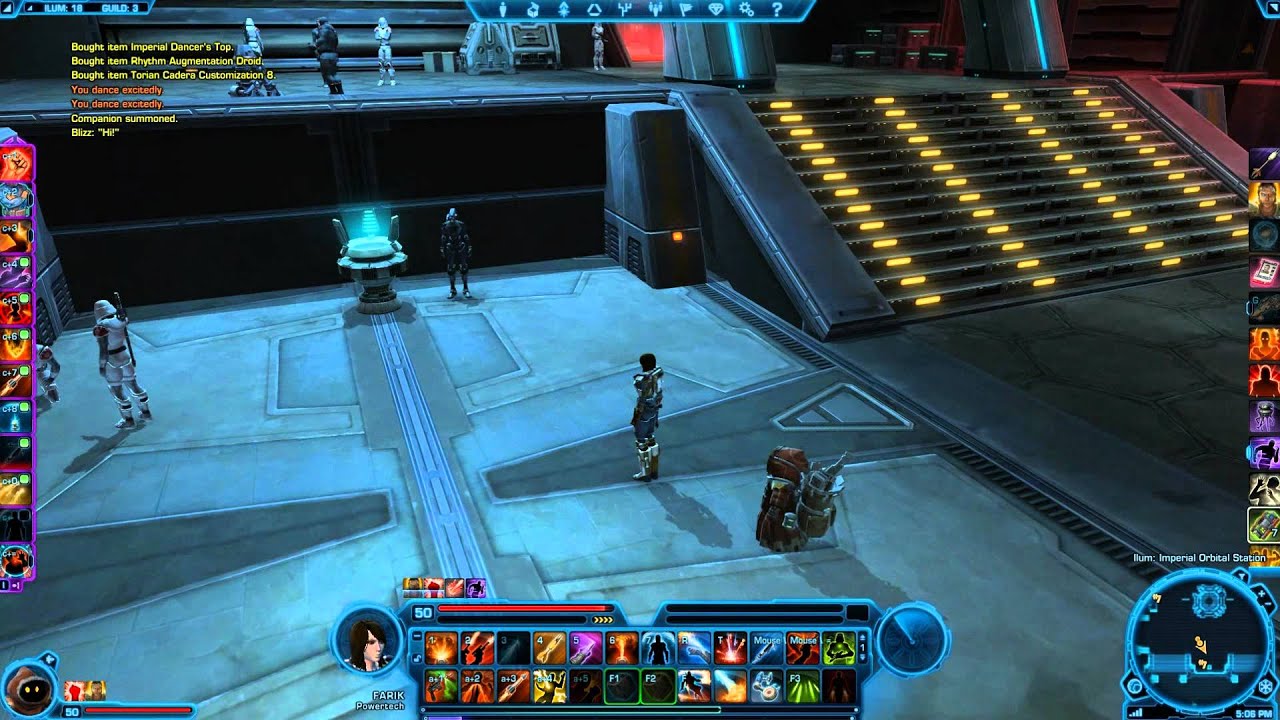 SWTOR Bounty Hunter Companion Customization : Blizz (Skin 8) - YouTube