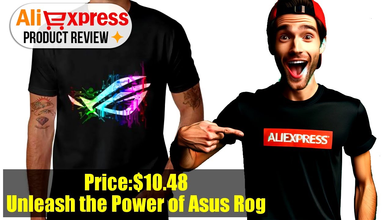 Unveiling the Ultimate Tech Fashion Combo: Asus Rog Premium T-Shirt and ...