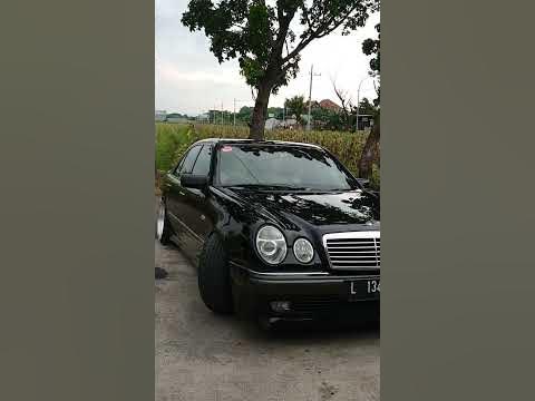 SOLD OUT TO JEMBER MERCEDES BENZ E320 V6 BLAK ON BLACK #jualmobilantik#classiccar#w210#e320# ...