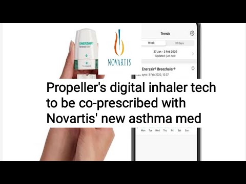 Propeller's digital inhaler tech to be co-prescribed with Novartis' new ...