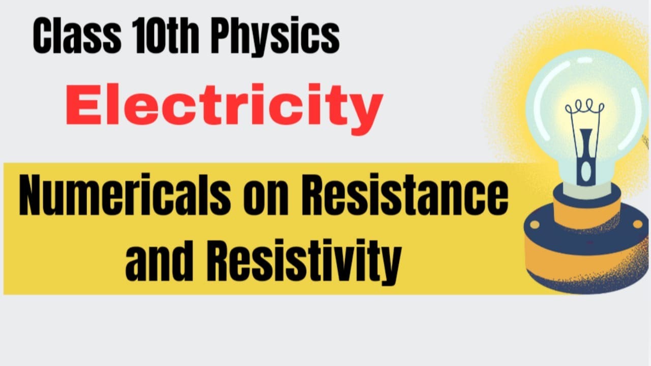 Top Resistance and Resistivity Numericals for Class 10 Exams - YouTube