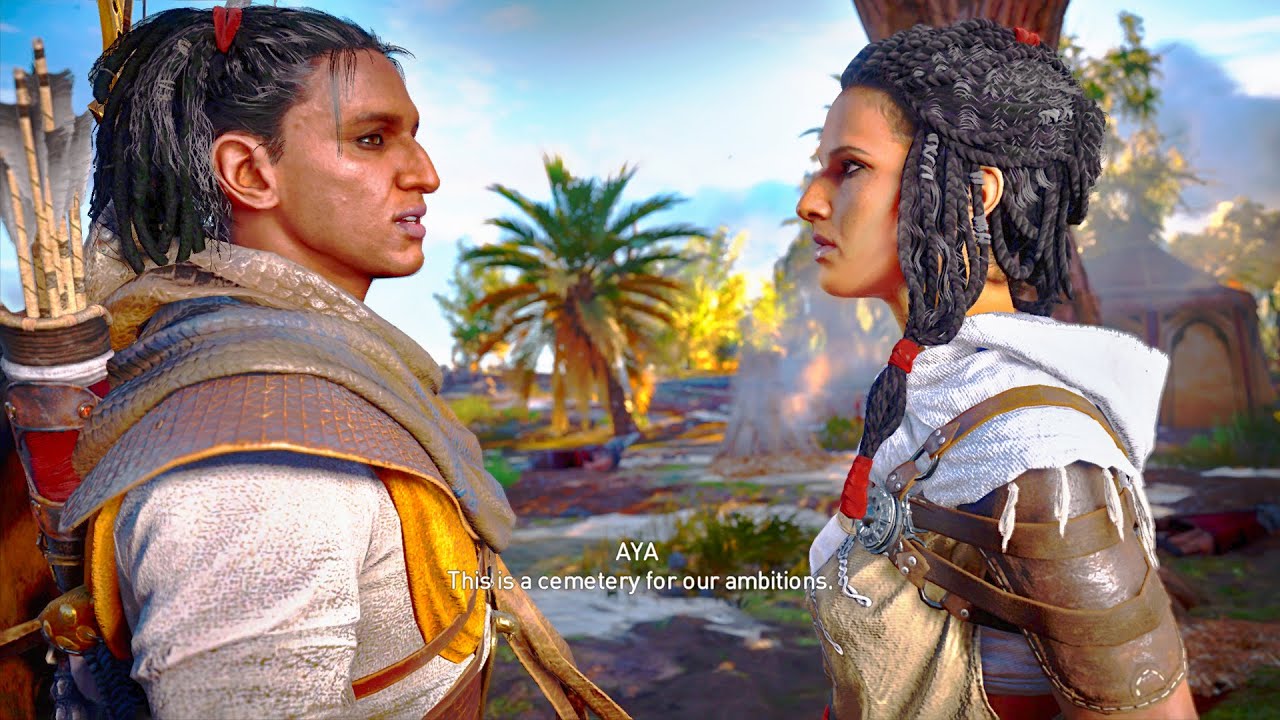 Let's Play Assassin's Creed Origins 129: Boat date with Aya! Way of the ...