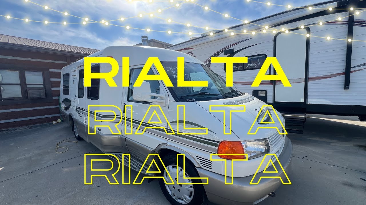 JUST A SNEAK PEEK AT THE 2001 RIALTA!!!! $24,900 - YouTube