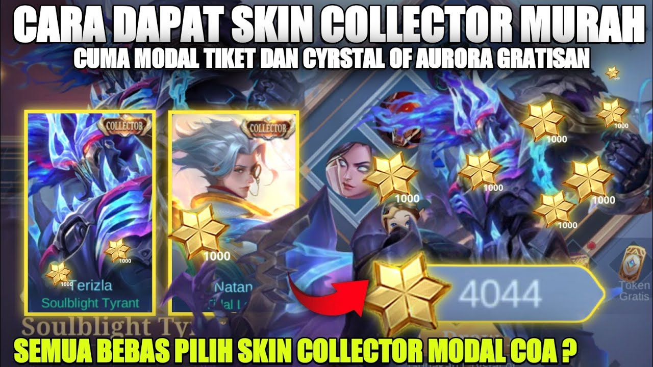 HEMAT BANGET!! CARA MENDAPATKAN SKIN COLLECTOR TERIZLA MURAH MODAL 800 ...