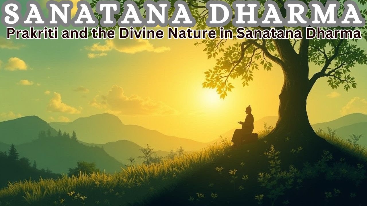 Prakriti and the Divine Nature in Sanatana Dharma #Ailight #AI # ...