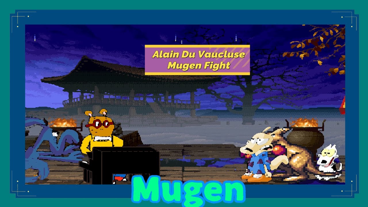 Mugen : Arthur Read & Blue Aardvark Vs Rocko & Kangaroo (Request) - YouTube
