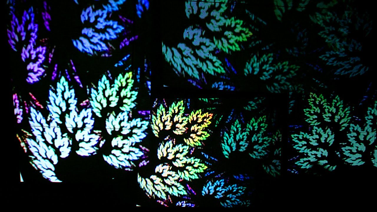 Fractal Projection Art - YouTube