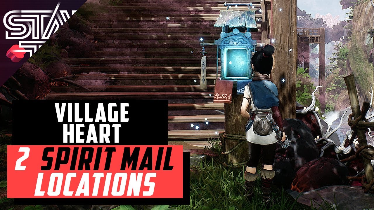 Find All 2 Spirit Mail Locations - VILLAGE HEART - Kena: Bridge of ...