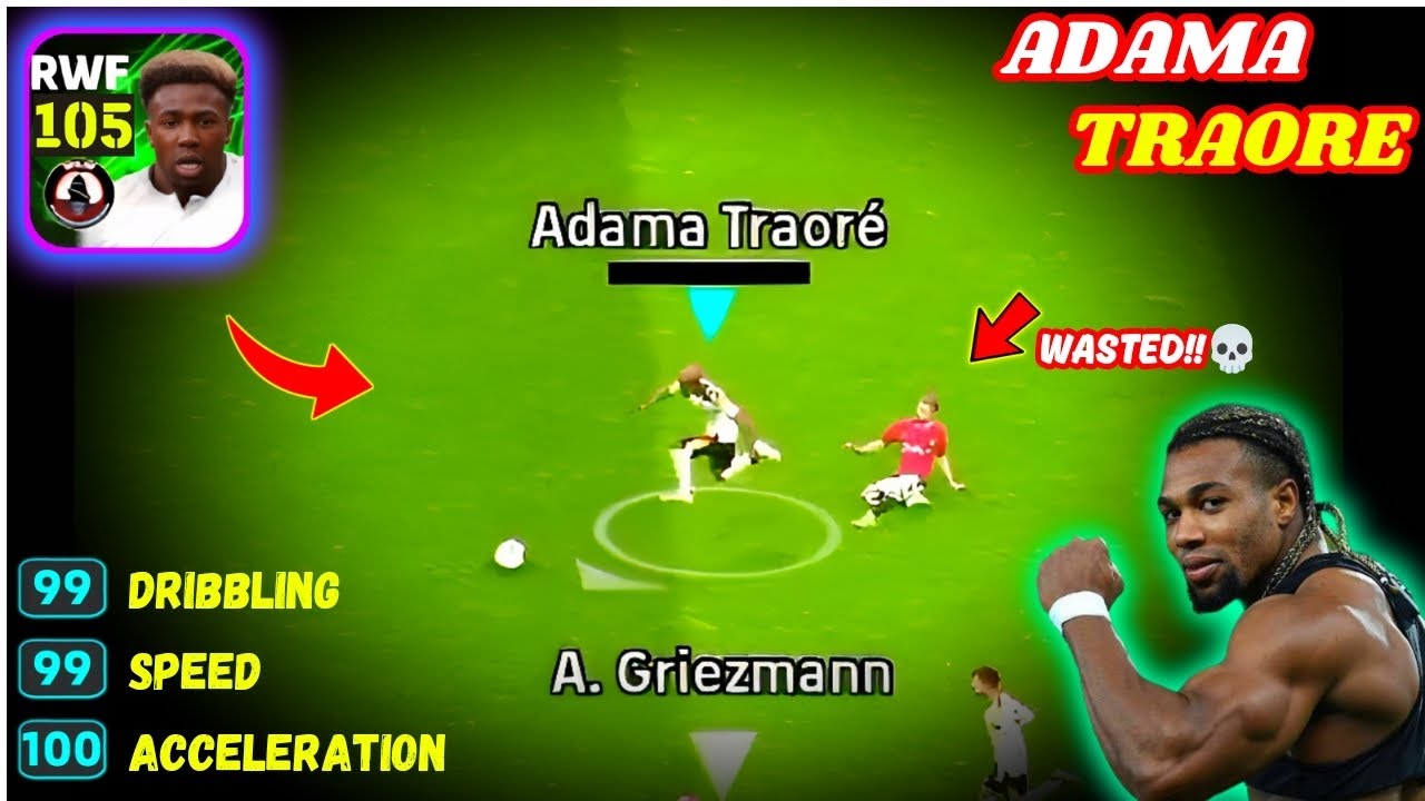 ADAMA TRAORE 😈 | The Real Definition Of PURE SPEED & STRENGTH..!🥶💥 ...