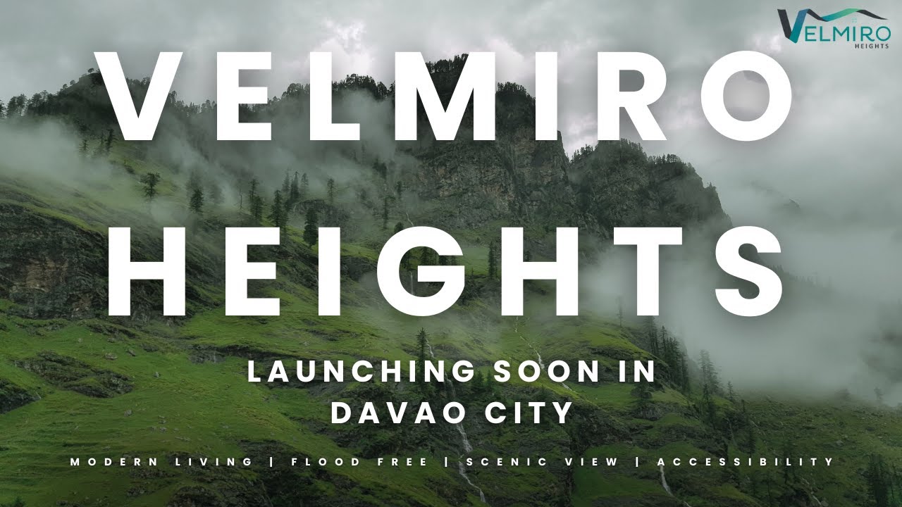 Velmiro Heights, Magtuod Davao City Launching Soon! 2024 - YouTube