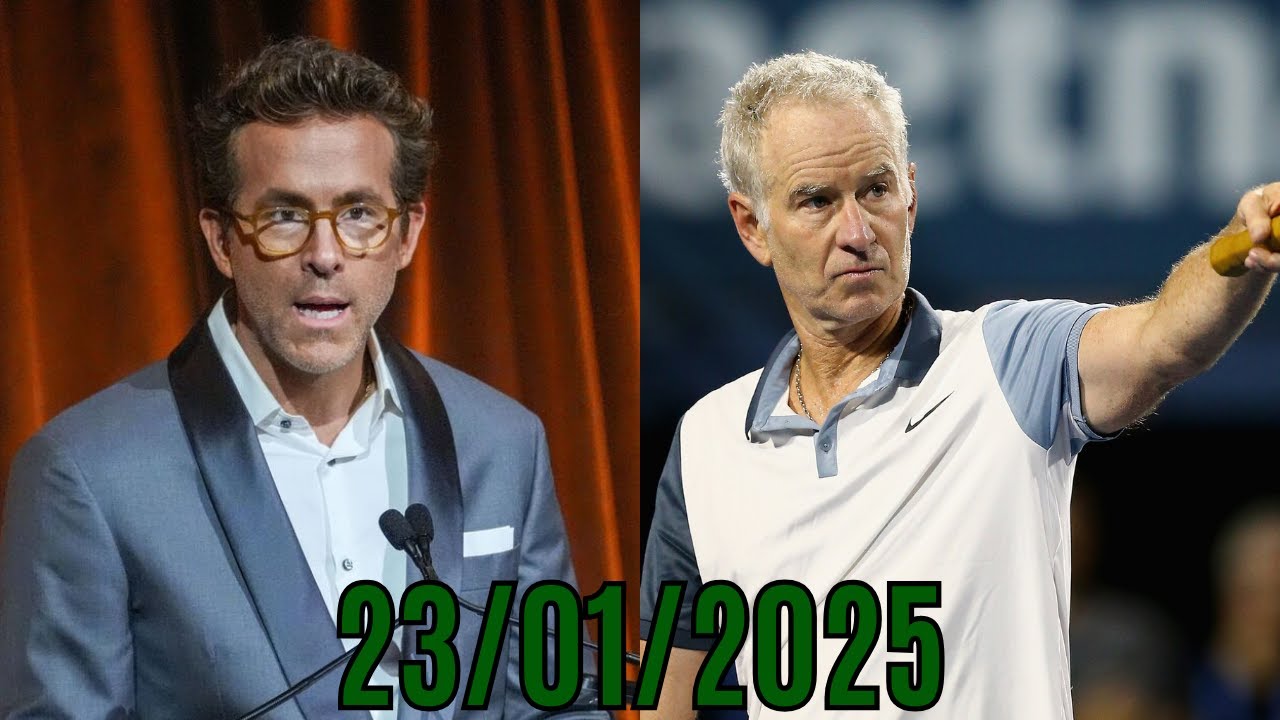 John McEnroe gets offer from Ryan Reynolds as Wrexham owner explains his thinking - Tennis News ...