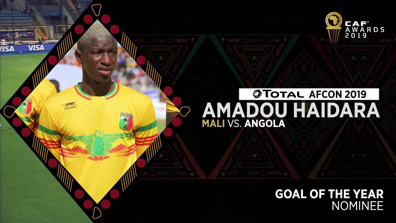 Goal of the Year Nominee - Amadou Haidara (Mali vs. Angola) - YouTube