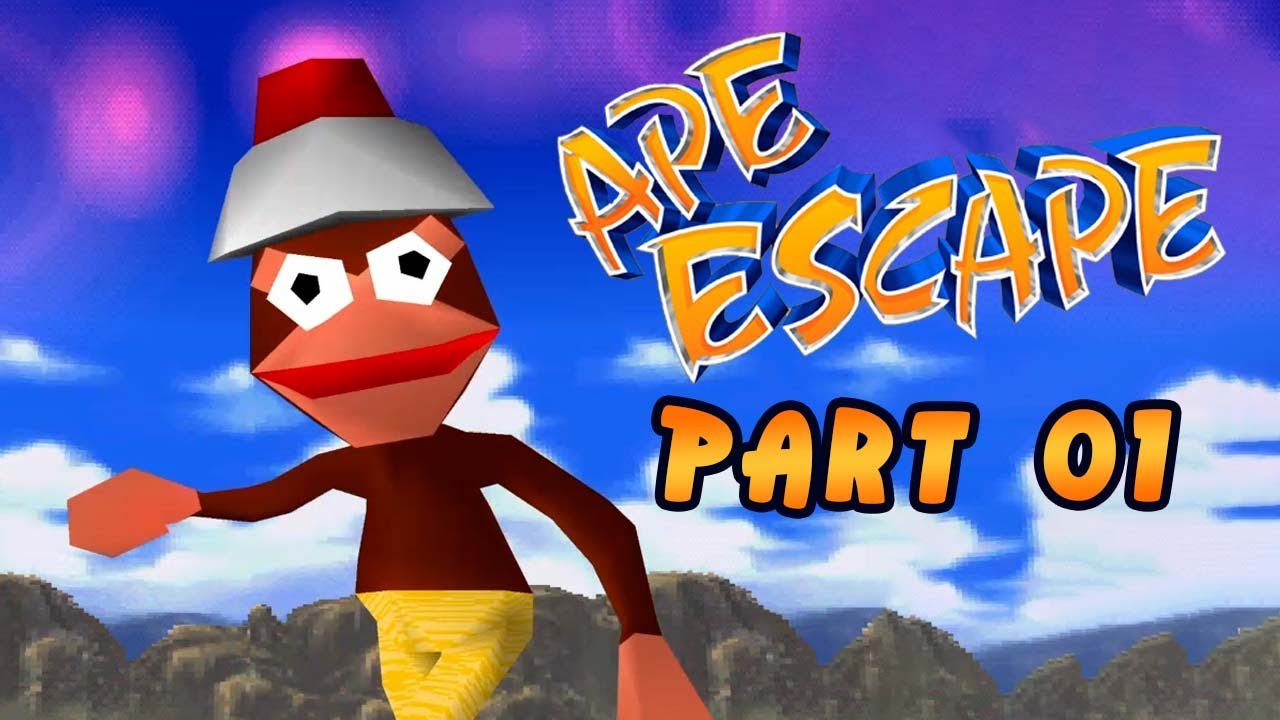 Ape Escape 1999 🐵 (PS4) Playthrough Part 1 - YouTube
