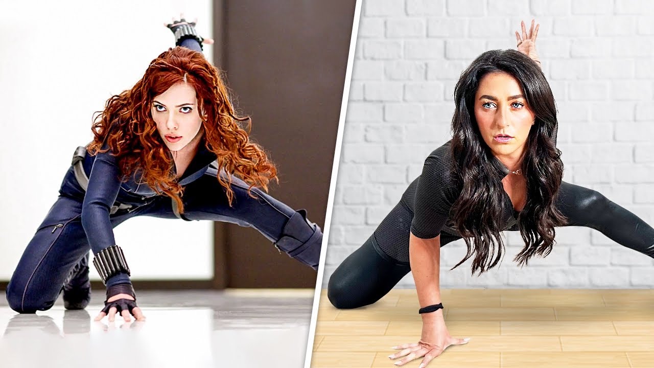 I Tried Superhero Stunts In Real Life! - YouTube