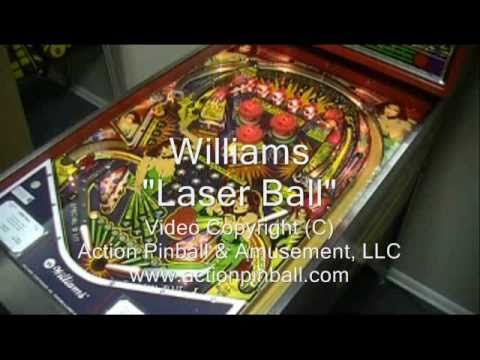 Williams 'Laser Ball' Pinball - YouTube