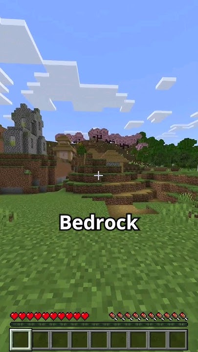 DIFERENCIAS ENTRE MINECRAFT BEDROCK Y JAVA - YouTube