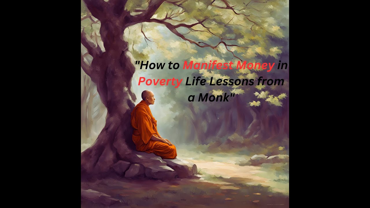 How to Manifest Money in Poverty Life Lessons from a Monk - YouTube