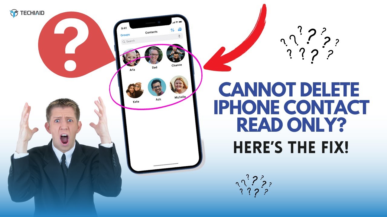 Cannot Delete iPhone Contact Read Only? Here’s the Fix! - YouTube