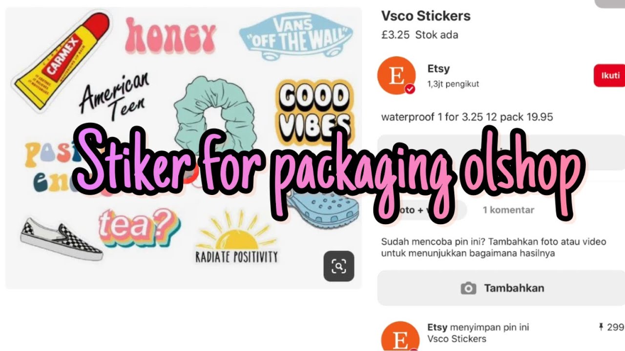 CARA CARI + PRINT STICKER SENDIRI ! - YouTube