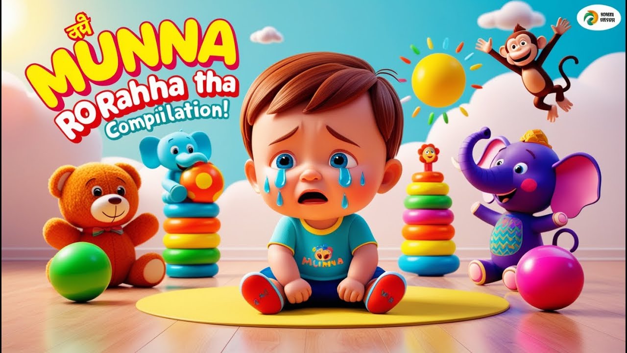 Munna Ro Raha Tha | Crying Baby Song | Hindi Poem & Kids Rhymes ...