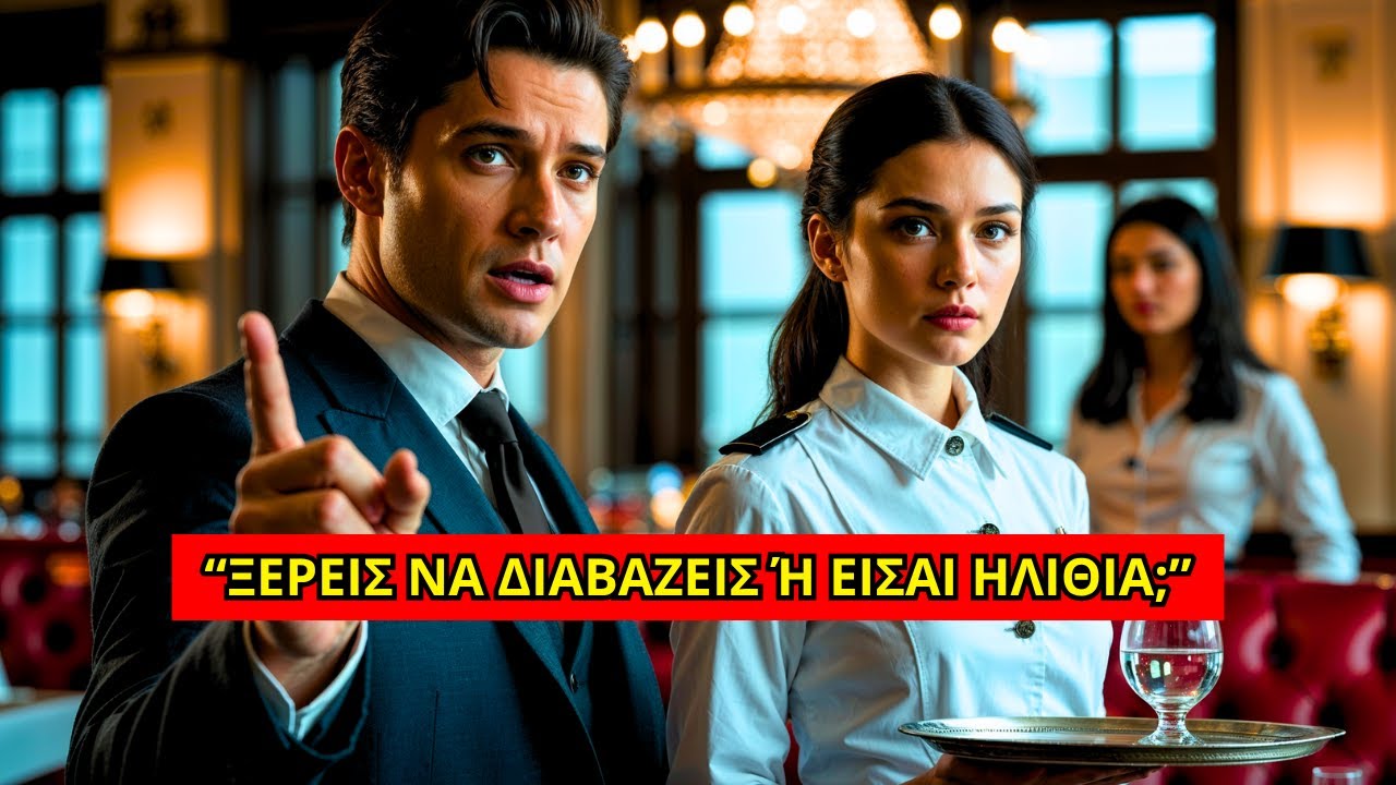 ΕΚΑΤΟΜΜΥΡΙΟΥΧΟΣ ΤΑΠΕΙΝΩΝΕΙ ΤΗ ΣΕΡΒΙΤΟΡΑ ΓΙΑΤΙ ΕΙΝΑΙ "ΧΑΖΗ", ΑΛΛΑ ΕΚΕΙΝΗ ...