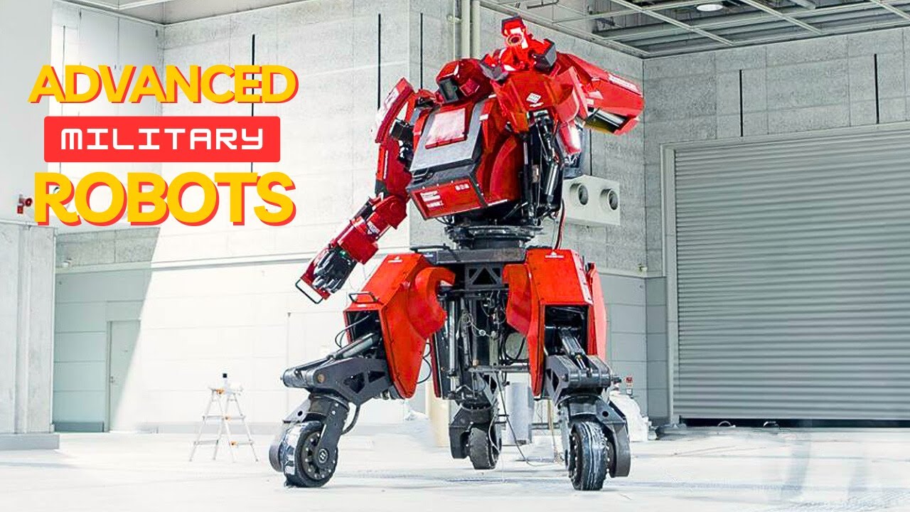 10 Most Advanced Military Killer Robots - YouTube
