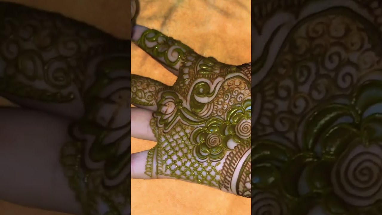 H D mehandi design | Arabic mehandi | normal mehandi #mehandikadesign # ...