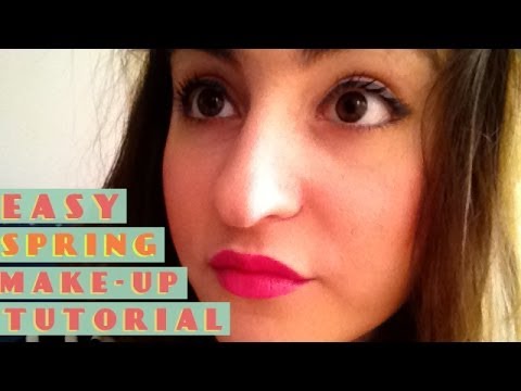 Easy Spring Make-Up Tutorial - YouTube