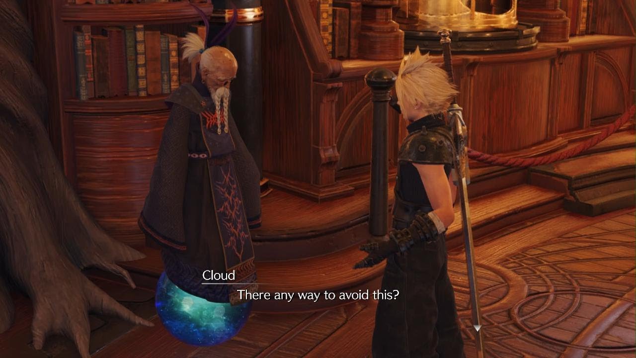 FINAL FANTASY VII REBIRTH - Bugenhagen & Cloud Chat About The Planet ...