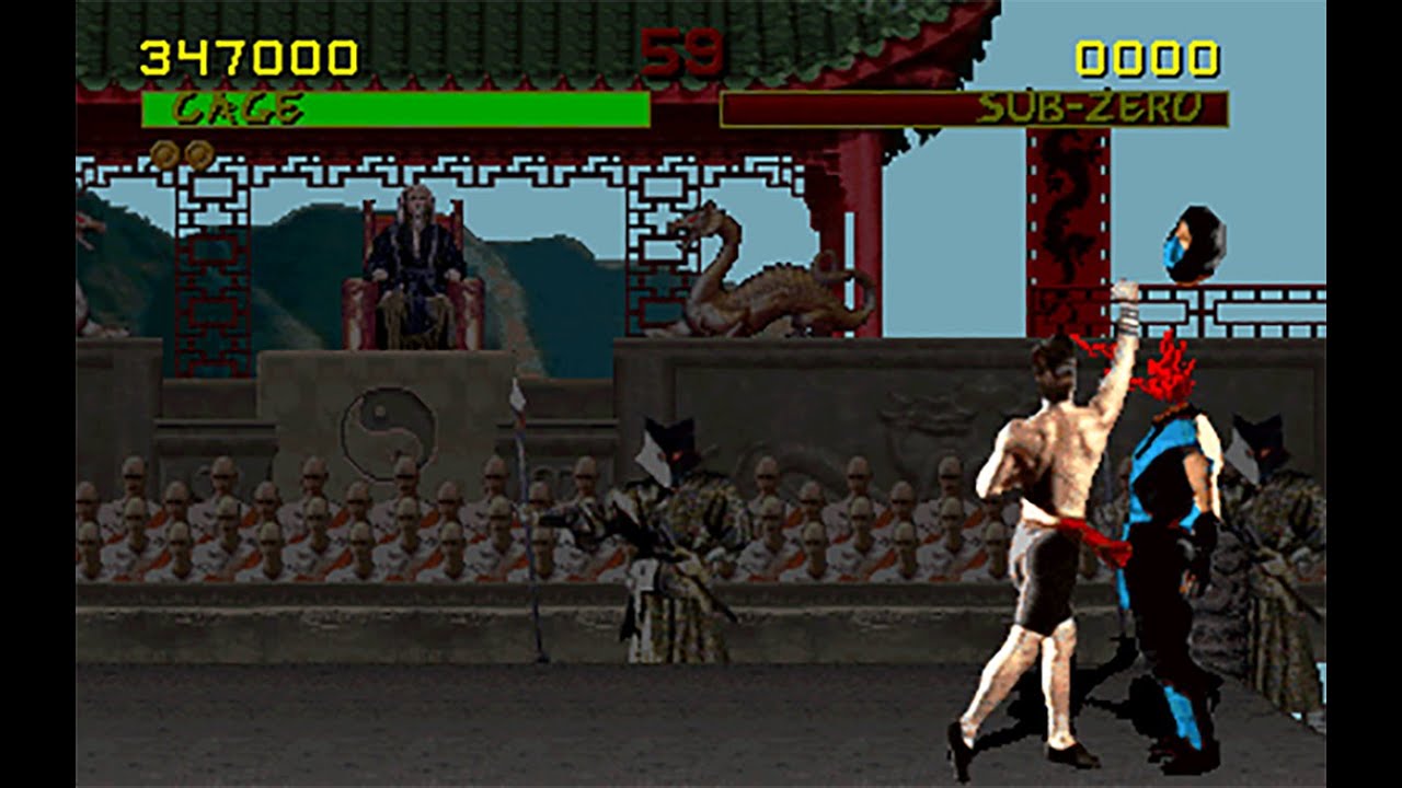 Mortal Kombat Moves - Johnny Cage - Finishing Move - YouTube