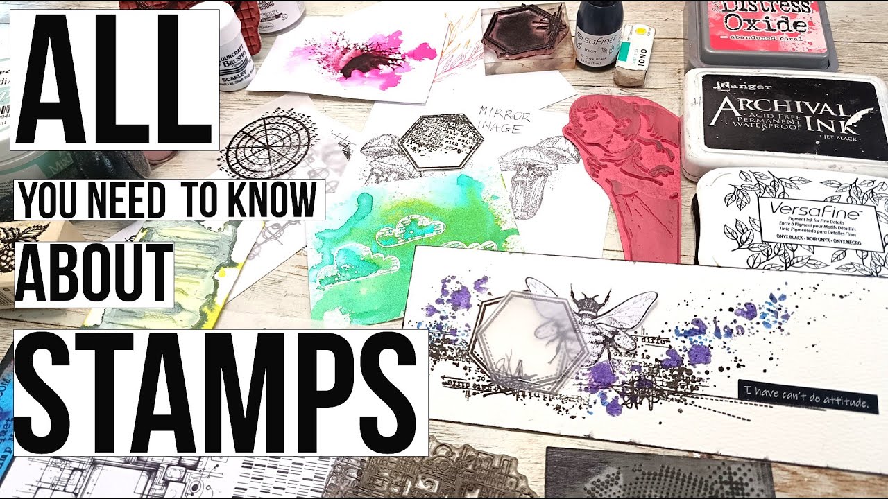 All you need to know about stamps and stamping techniques. Part 1 - YouTube