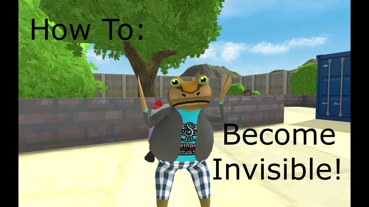 How to become invisible! Amazing Frog? (Patched) - YouTube