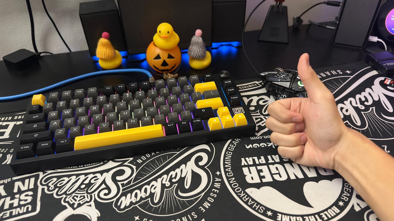 MI NUEVO TELCADO! TECLADO EPOMAKER TH80 SE UNBOXING. (PEDAZO DE TECLADO ...